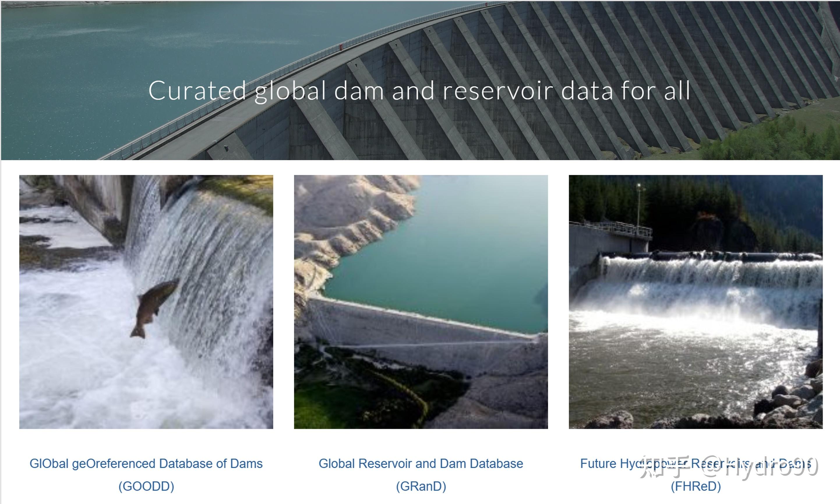 Global Dam Watch（全球大坝数据库）介绍及下载 - 知乎