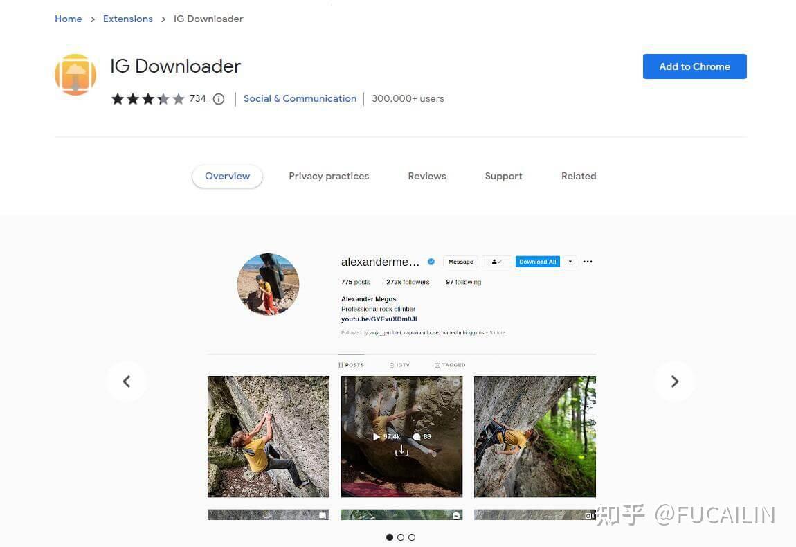 INS图片批量下载 instagram图片视频下载工具1 - 知乎