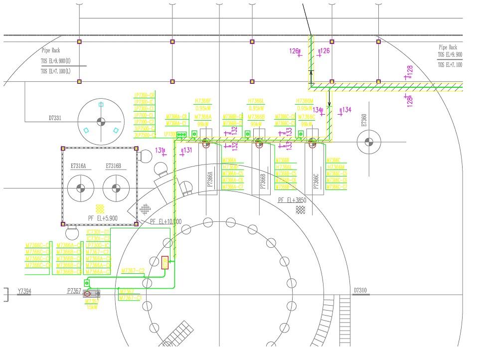 配电平面图-Cable Laying Diagram - 知乎