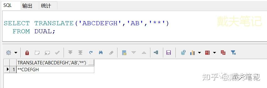 Oracle数据库之TRANSLATE()函数详解 - 知乎