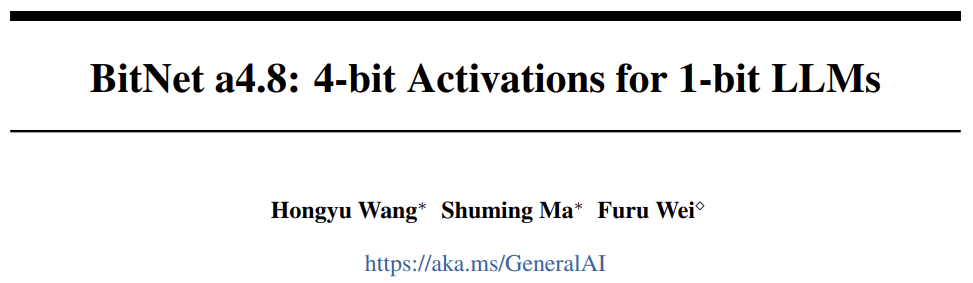 1-bit大模型还能再突破！新一代BitNet架构启用4位激活值 - 知乎