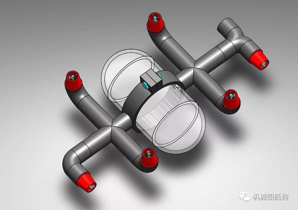 海洋船舶 ROV遥控无人潜水器造型Solidworks设计 - 知乎