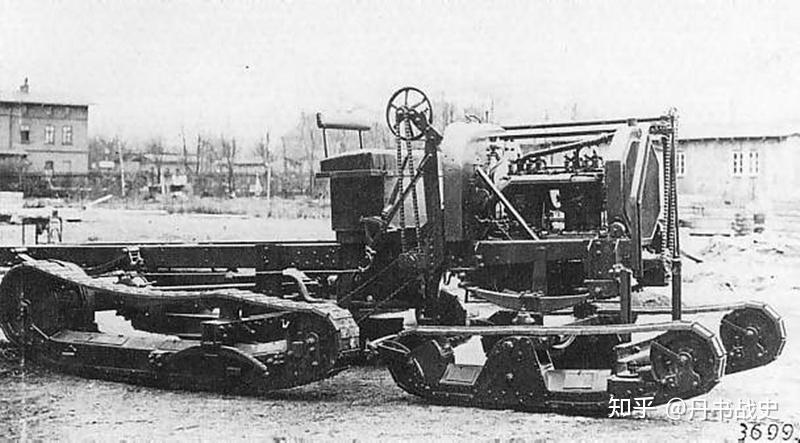 一战德国Marienwagen I 4履带重型装甲车 - 知乎