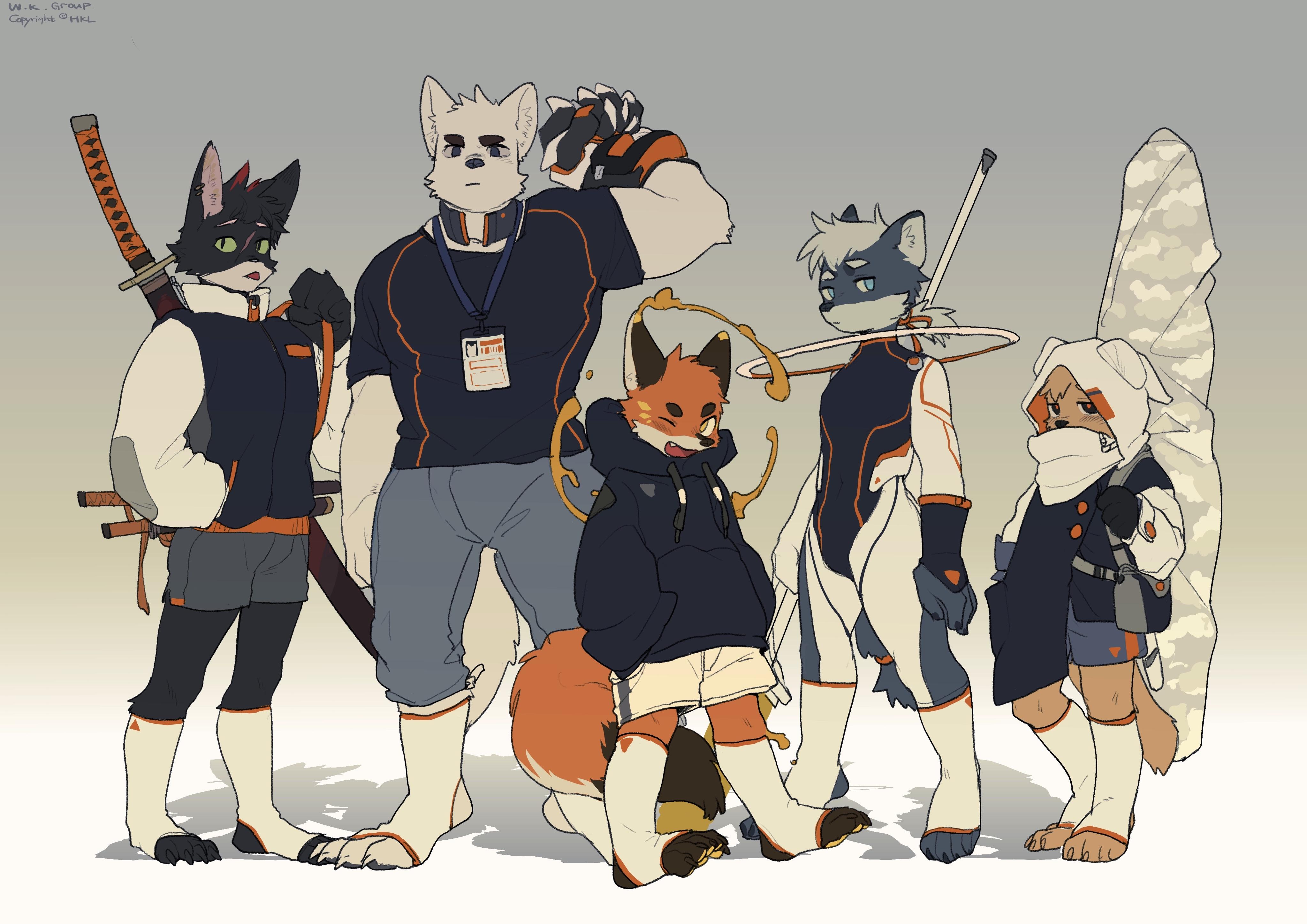 【画师推荐】一大波Furry朝你扑来——蓝铅笔 - 知乎