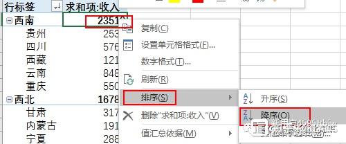 【excel】数据透视表6种排序方法 知乎