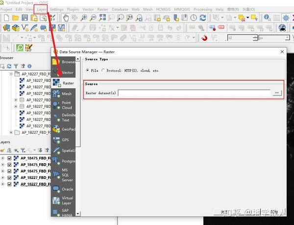 QGIS（2）——dem处理（获取、拼接、裁剪等） - 知乎
