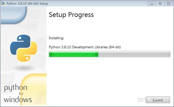 Windows 7系统安装Python3.8.10 - 知乎