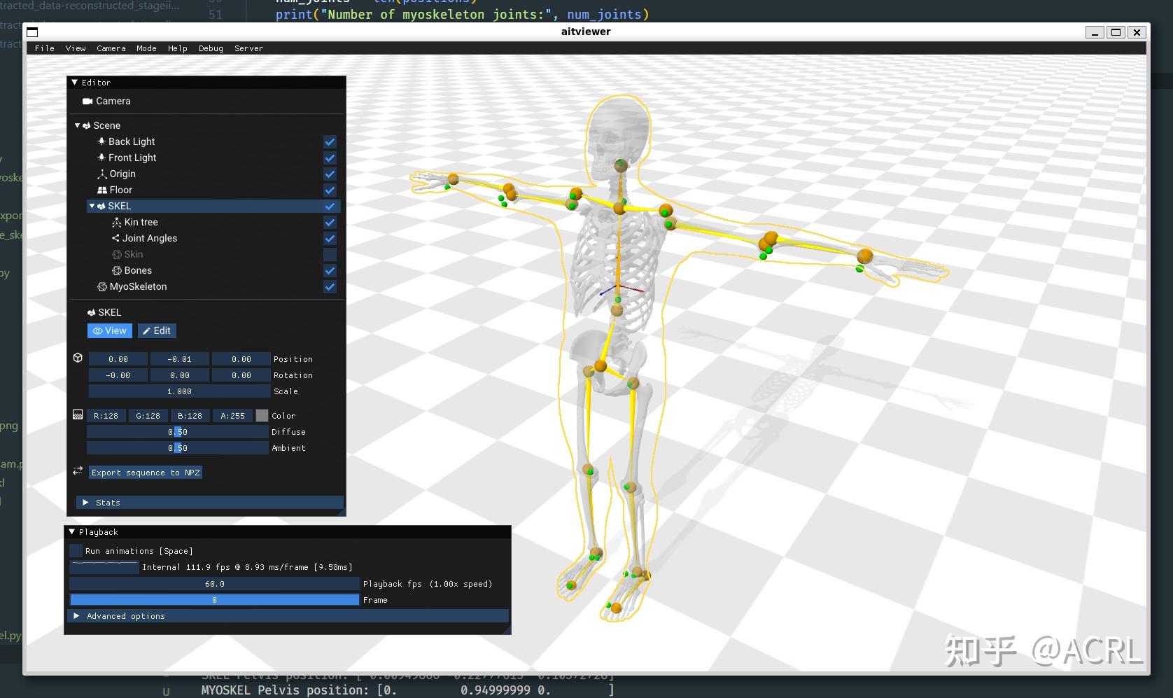 AMASS 数据集转 MuJoCo MyoSuite 模型关键帧 - 知乎