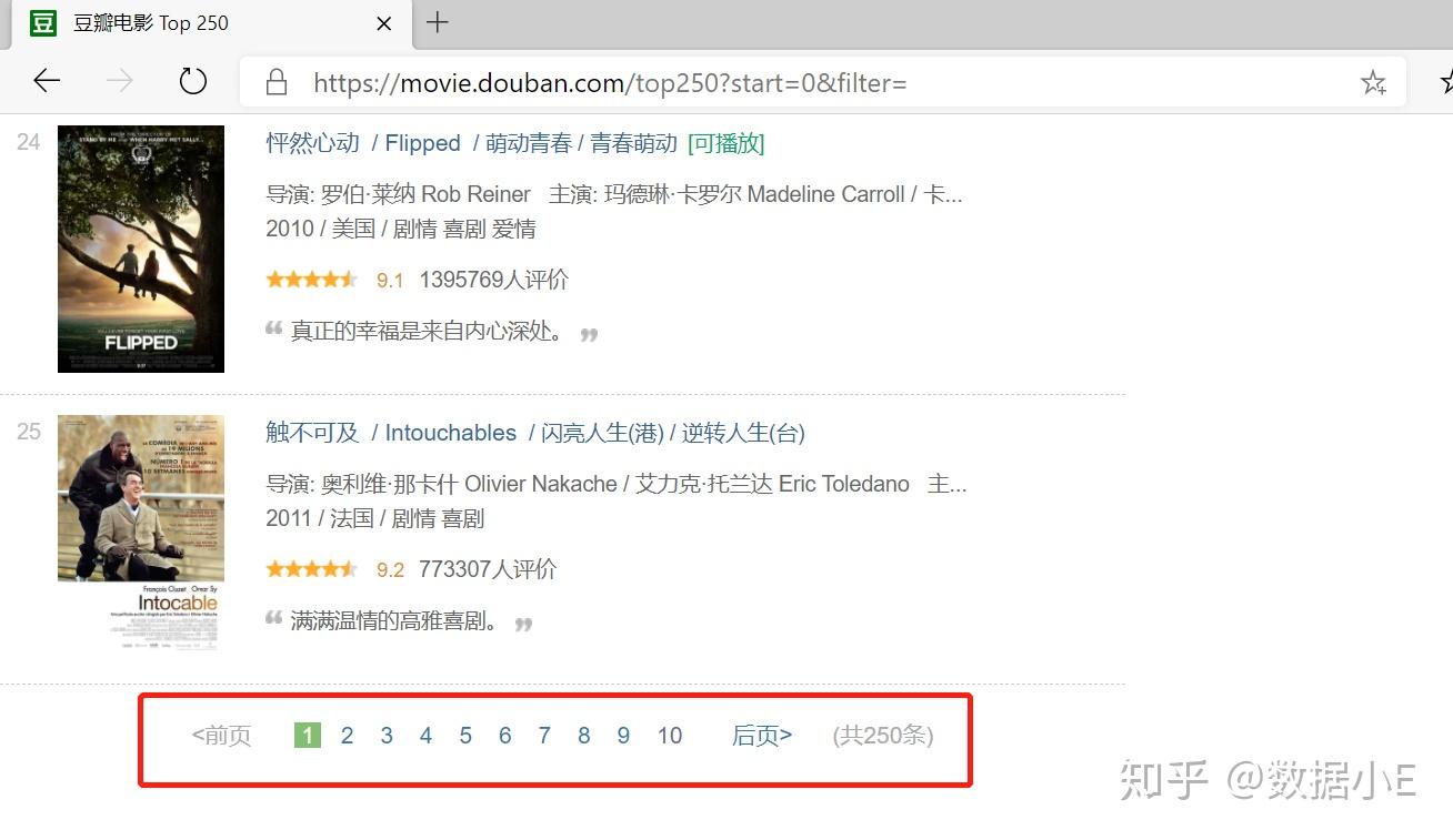 不用Python，Excel轻松抓取豆瓣TOP250 - 知乎