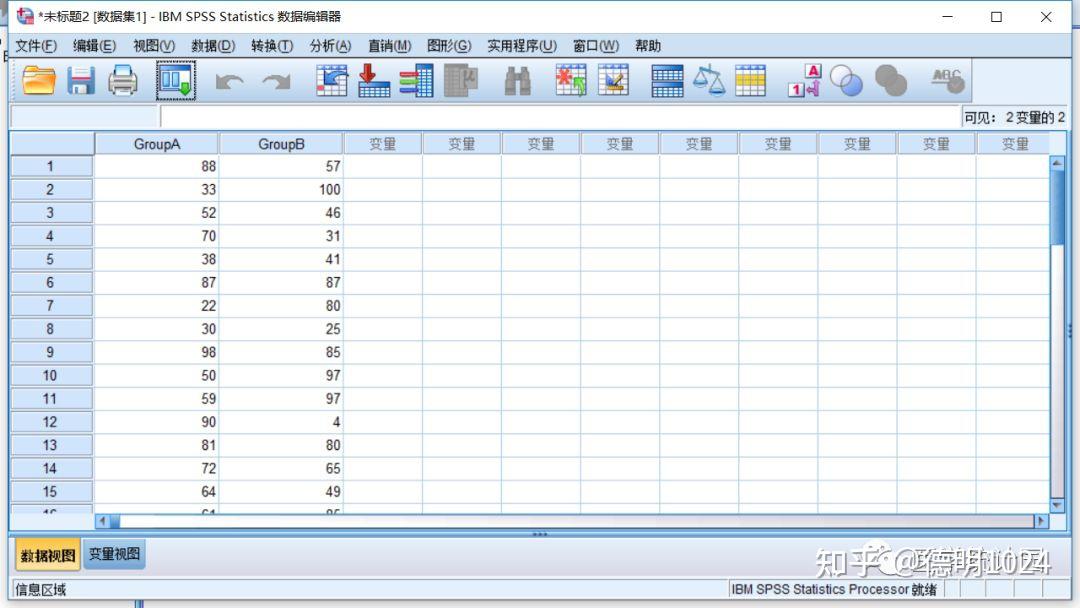 SPSS | 独立样本T检验 - 知乎