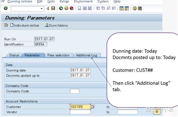 SAP FICO Lecture 18_Dunning - 知乎