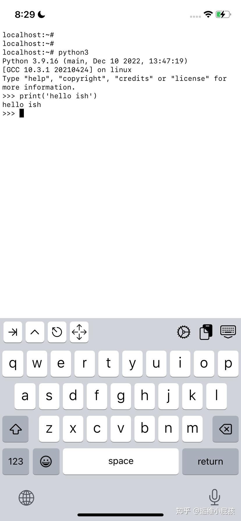 IOS上最好用的Linux终端仿真软件：ish 从入门到精通深度剖析 - 知乎