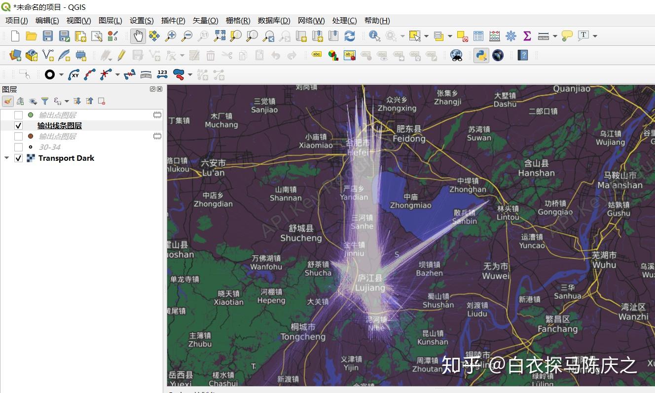 QGIS入门-12 如何生成交通出行大数据图 - 知乎