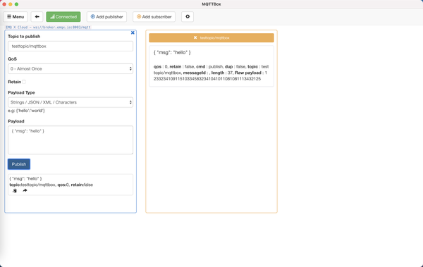 使用 MQTTBox 接入 EMQ X Cloud - 知乎
