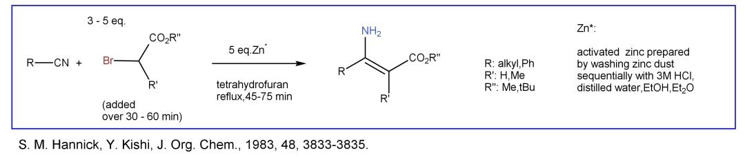 有机人名反应——Blaise反应（Blaise Reaction） - 知乎