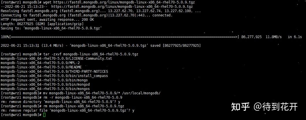 Linux服务器安装mongodb - 知乎