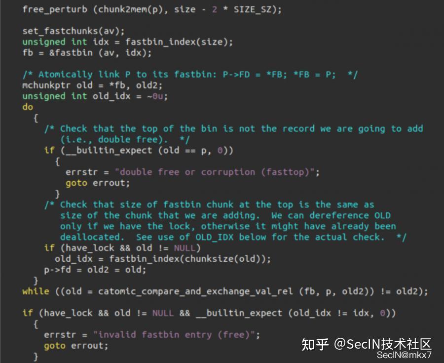 堆的fastbin attack利用 - 知乎