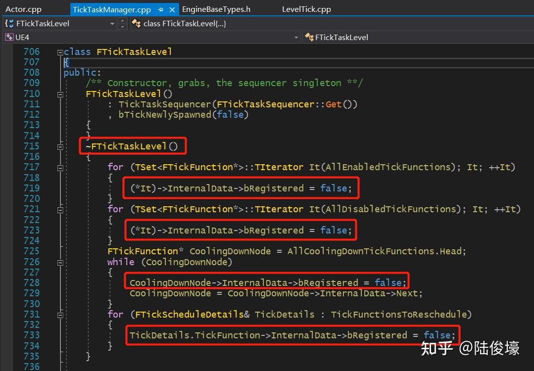 UE4 TickFunction 的应用 - 知乎