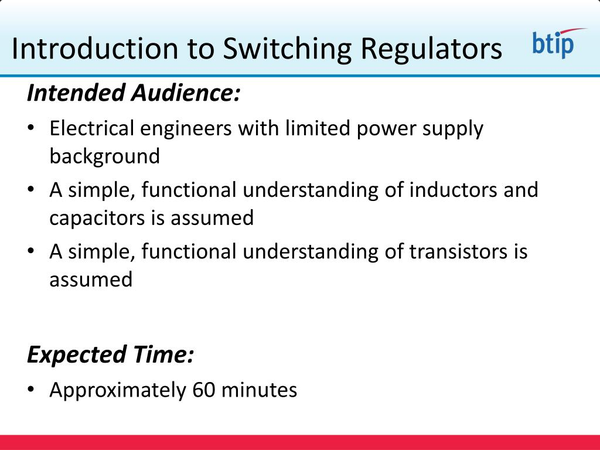 Introduction to Switching Regulators - 知乎