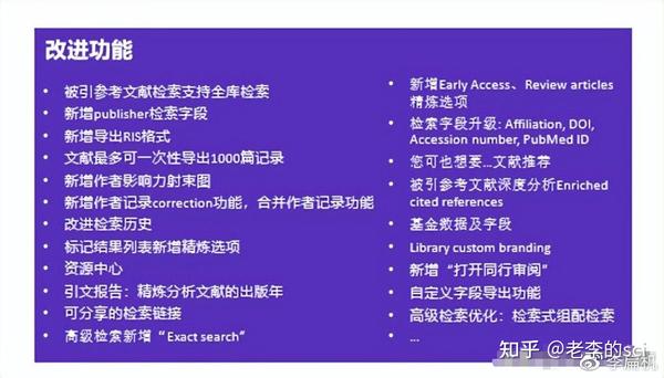 新版Web of Science（WoS）实用功能速览 - 知乎