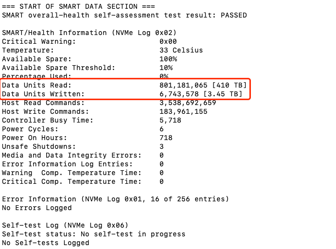 Mac类似CrystalDiskinfo工具smartmontools查看硬盘的读写及健康情况 - 知乎
