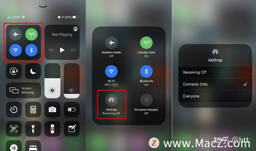 怎样在苹果设备上开启AirDrop？ - 知乎