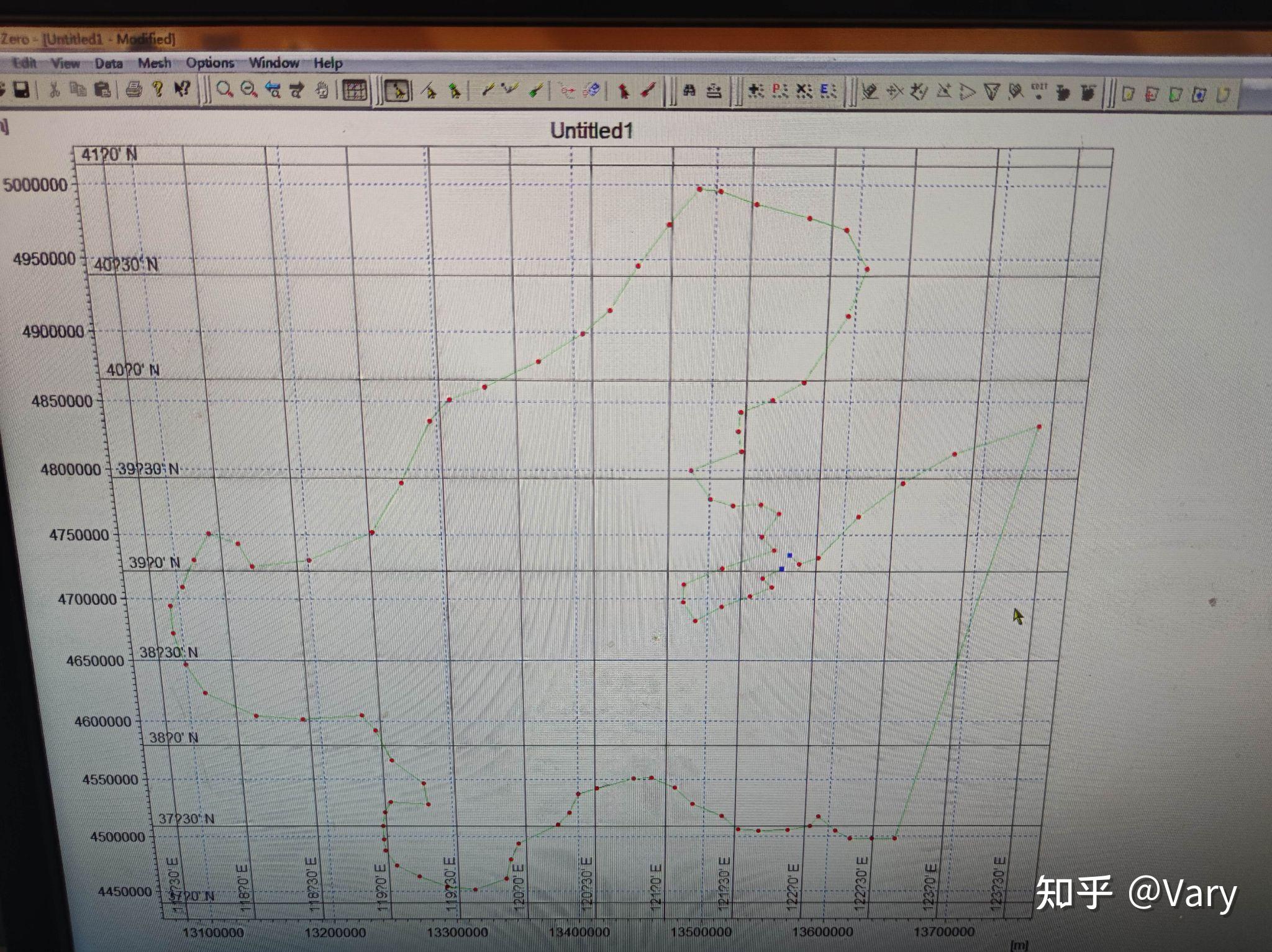 利用Arcmap绘制mike21的河道、海岸边界。 - 知乎