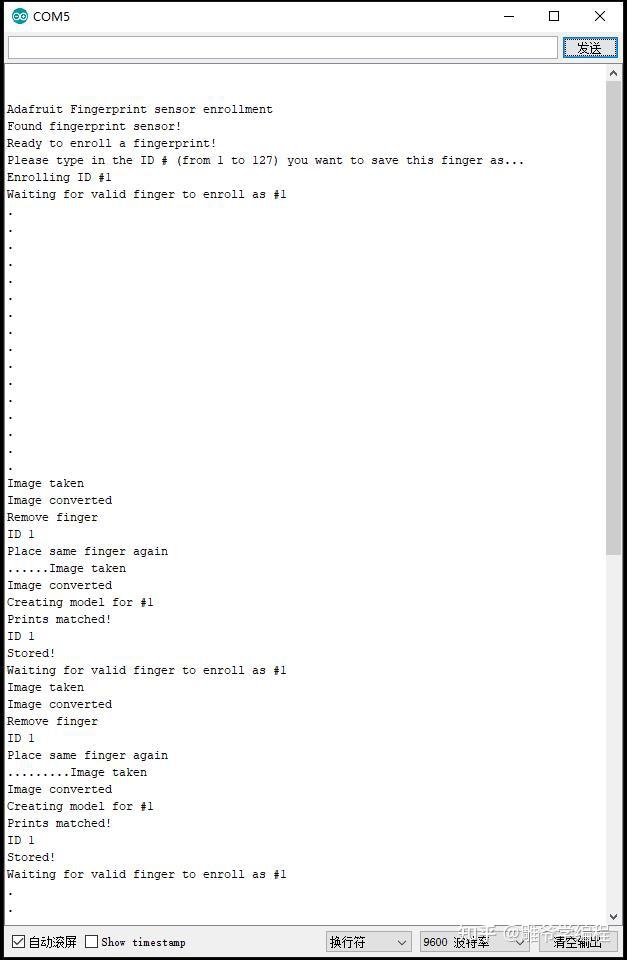 【雕爷学编程】Arduino动手做（141）---AS608光学指纹识别模块 - 知乎