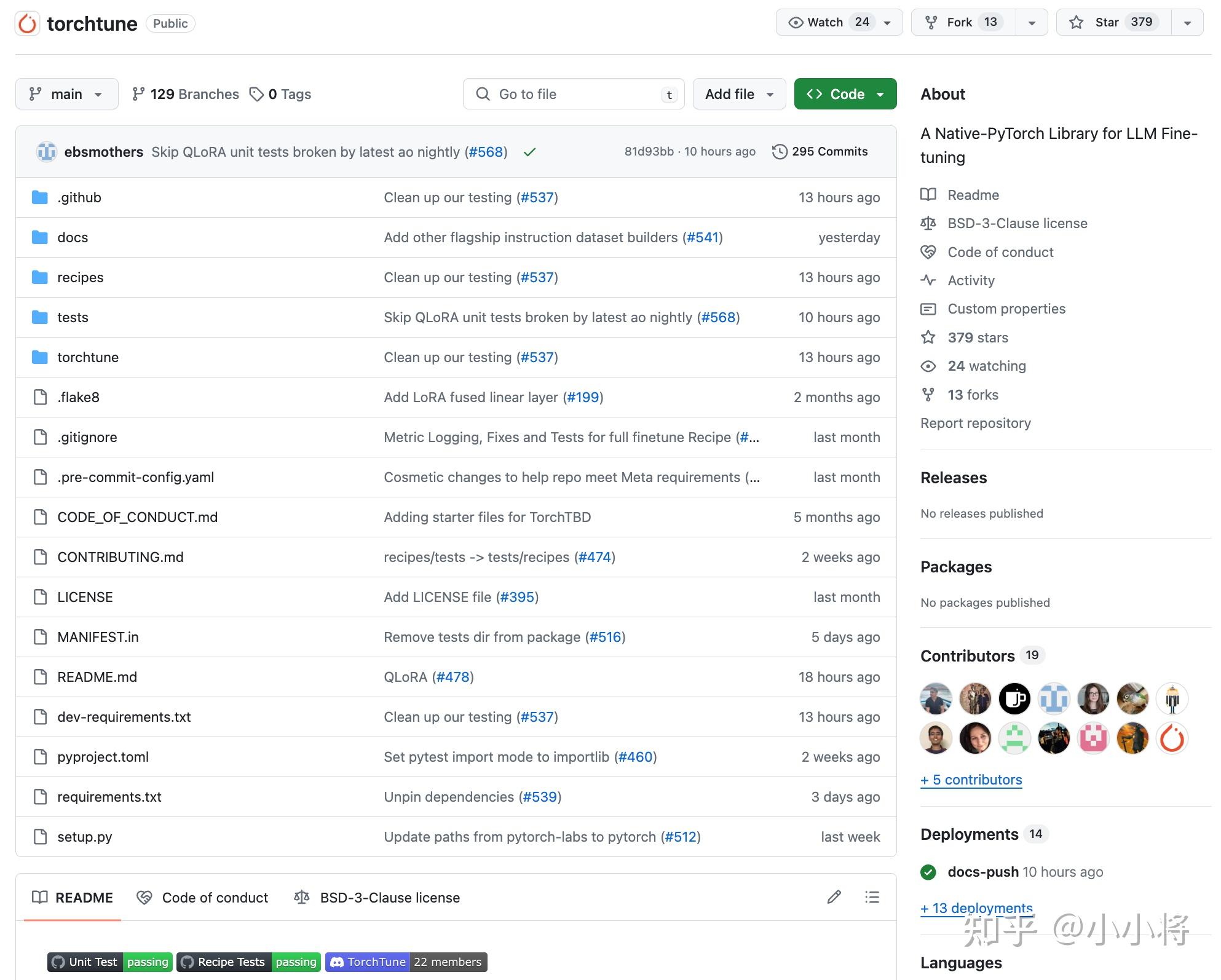 PyTorch官方发布LLM微调工具TorchTune - 知乎