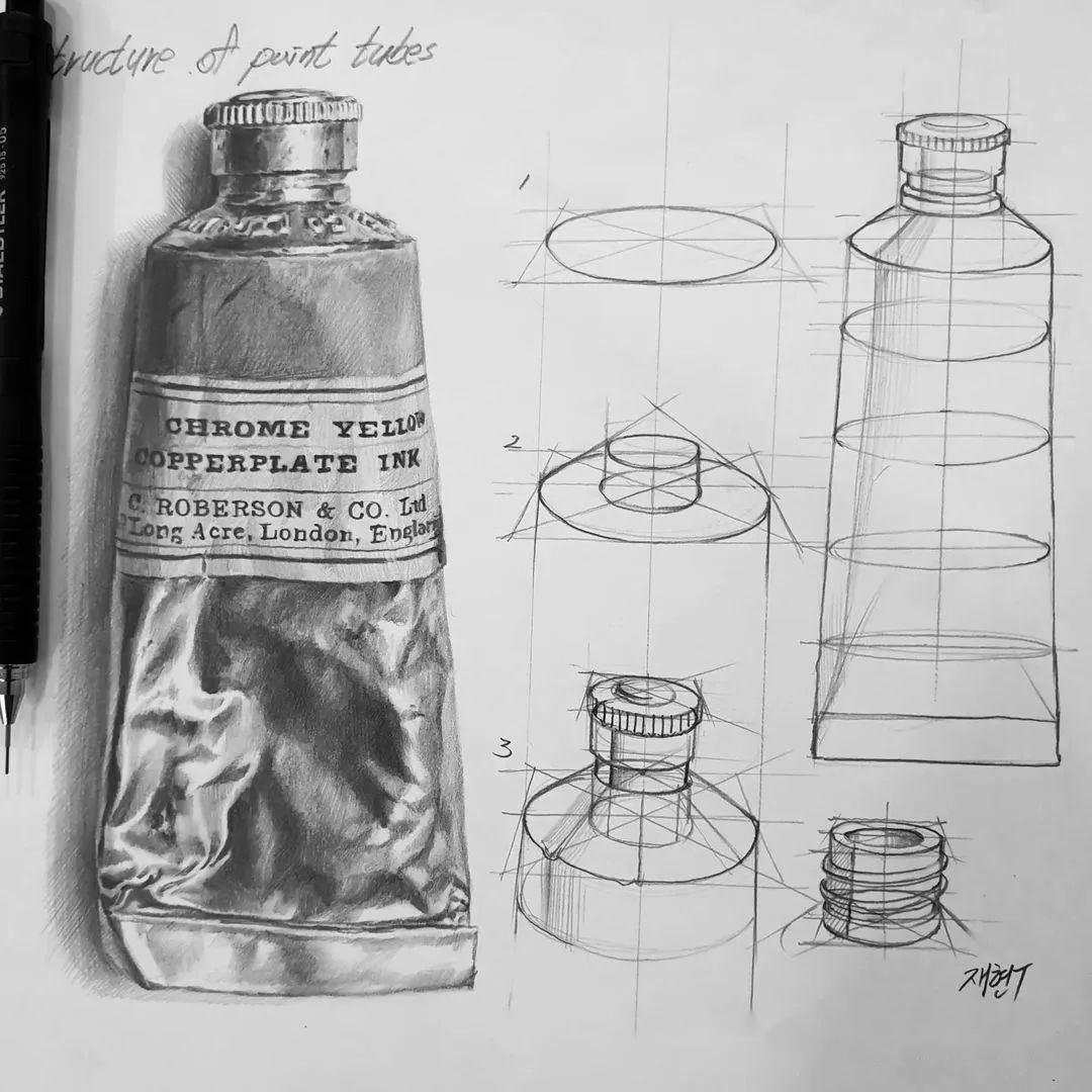 素描大神【anjjaemi】的神作欣赏 - 知乎