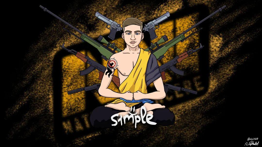 CSGO壁纸｜s1mple - 知乎
