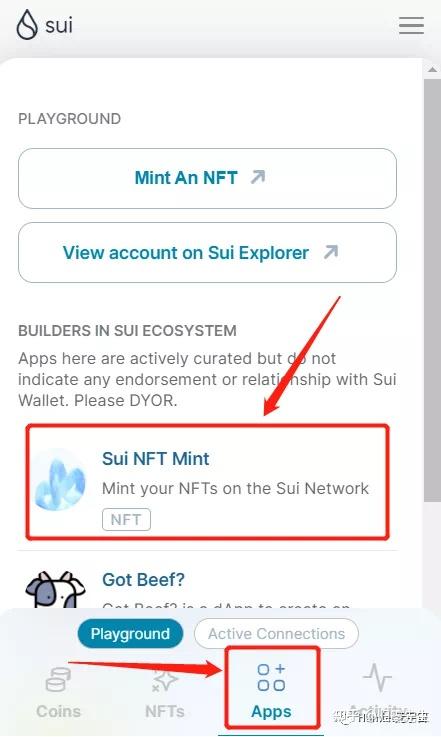 基于Sui官方钱包NFT Mint交互教程， - 知乎