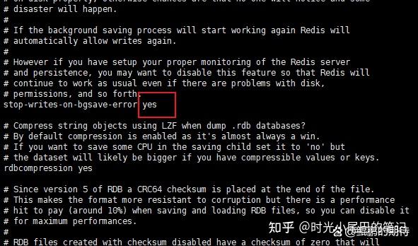 (error) MISCONF Redis is configured to save RDB snapshots - 知乎