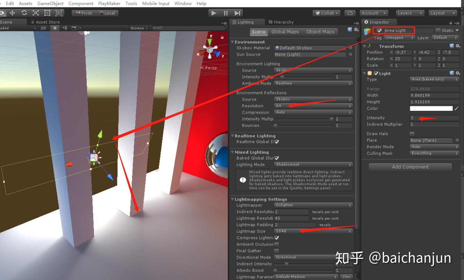 Unity真实阴影，全局光照gi计算 知乎 