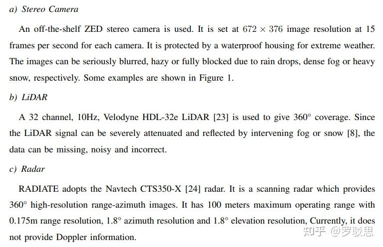 小盘点 | 自动驾驶场景中的毫米波雷达数据集 - 知乎