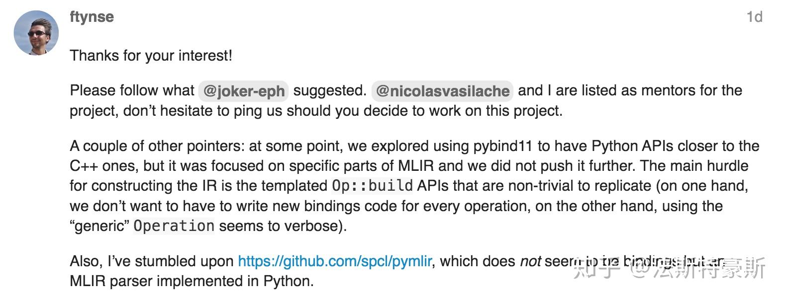 MLIR 开放项目 -- python bindings - 知乎