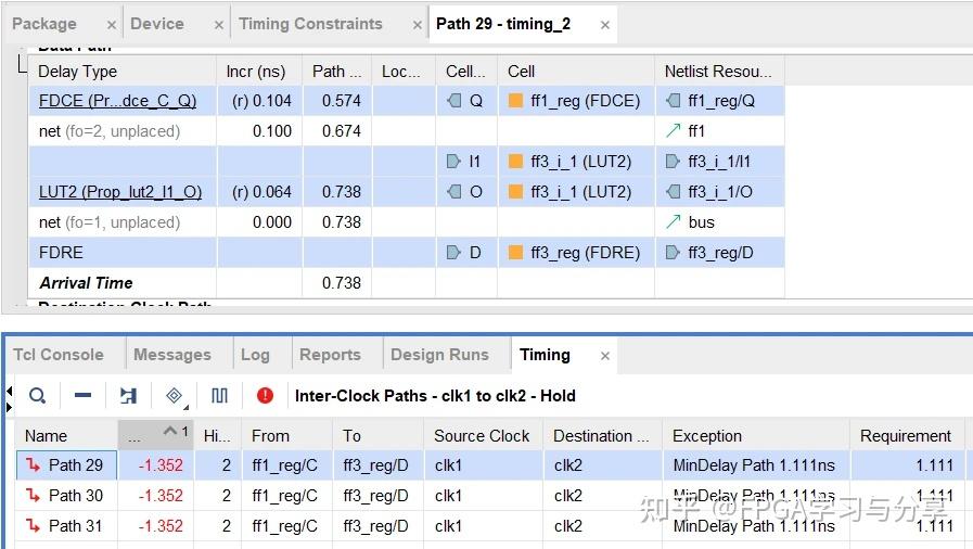 时序约束高级进阶使用详解二：Set_Min_Delay - 知乎