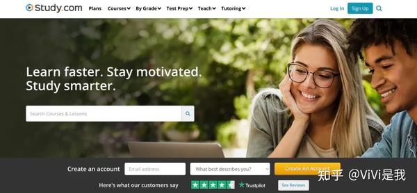 study.com|海量学习资源宝库+homeschool系统+120本精读指导+AP全系列学习资料 - 知乎