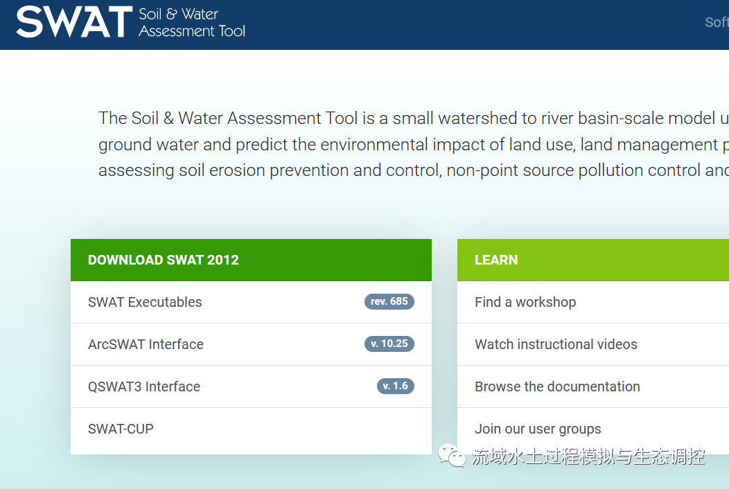 教程 | SWAT模型系列教程 - 知乎