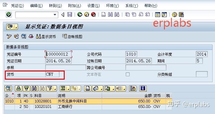 SAP MTS案例教程GL总账前台操作 - 知乎