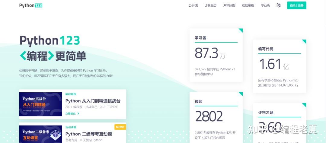 8个Python免费网站，一周熟练Python，知道就是赚到 - 知乎