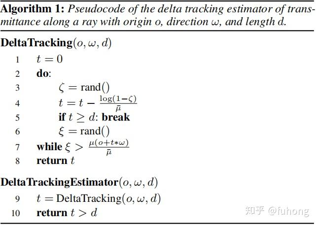 Delta Tracking VS Ratio Tracking - 知乎