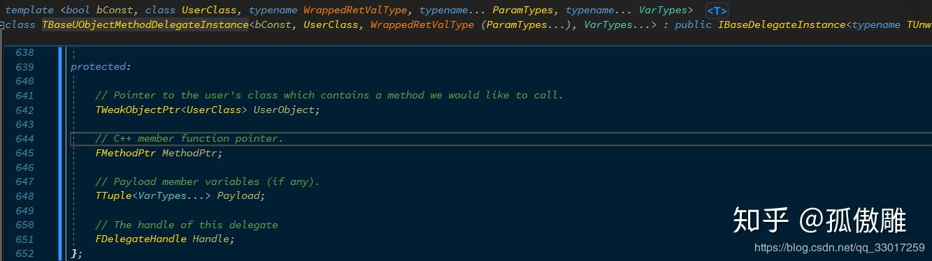 UE4 Delegate(代理)相关源码分析(二) - 知乎