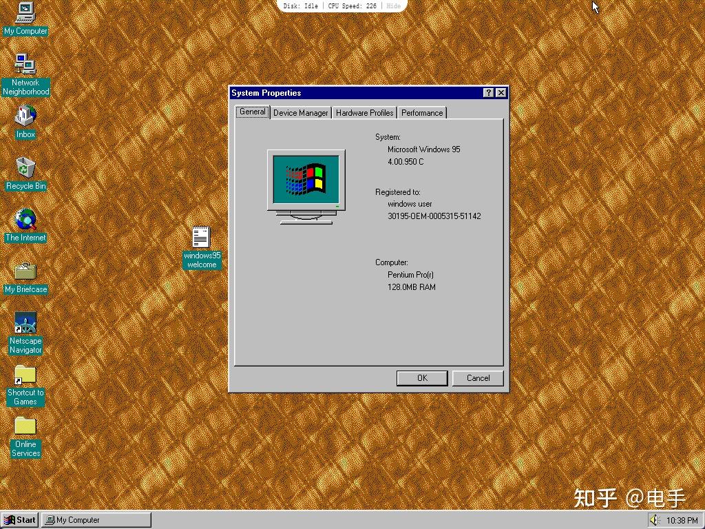双击就能运行的Win95，流畅稳定还内置大型游戏 - 知乎