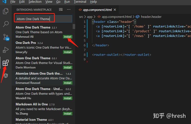使用VScode开发Angular - 知乎