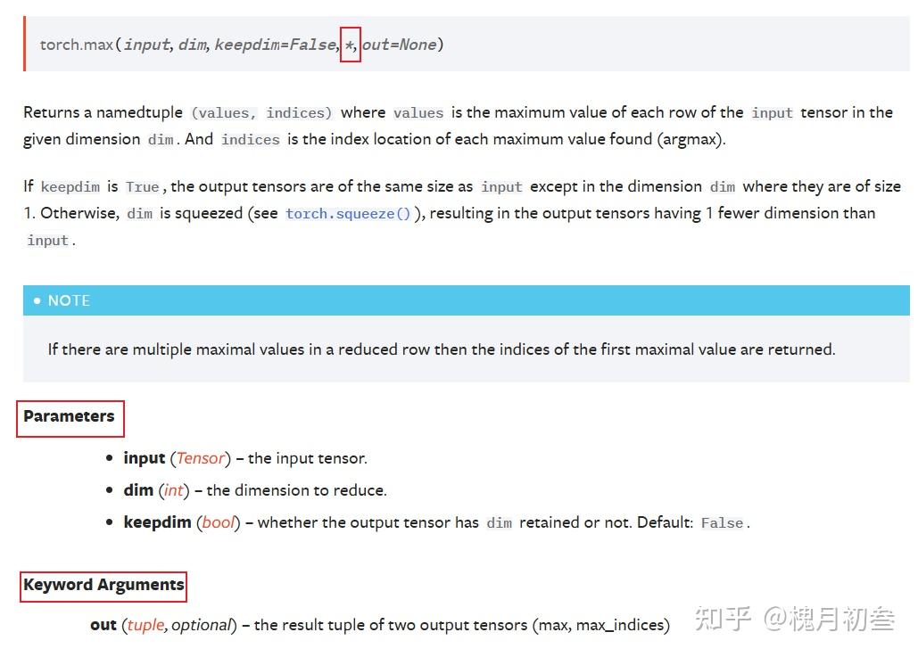 如何阅读PyTorch文档及常见PyTorch错误 - 知乎