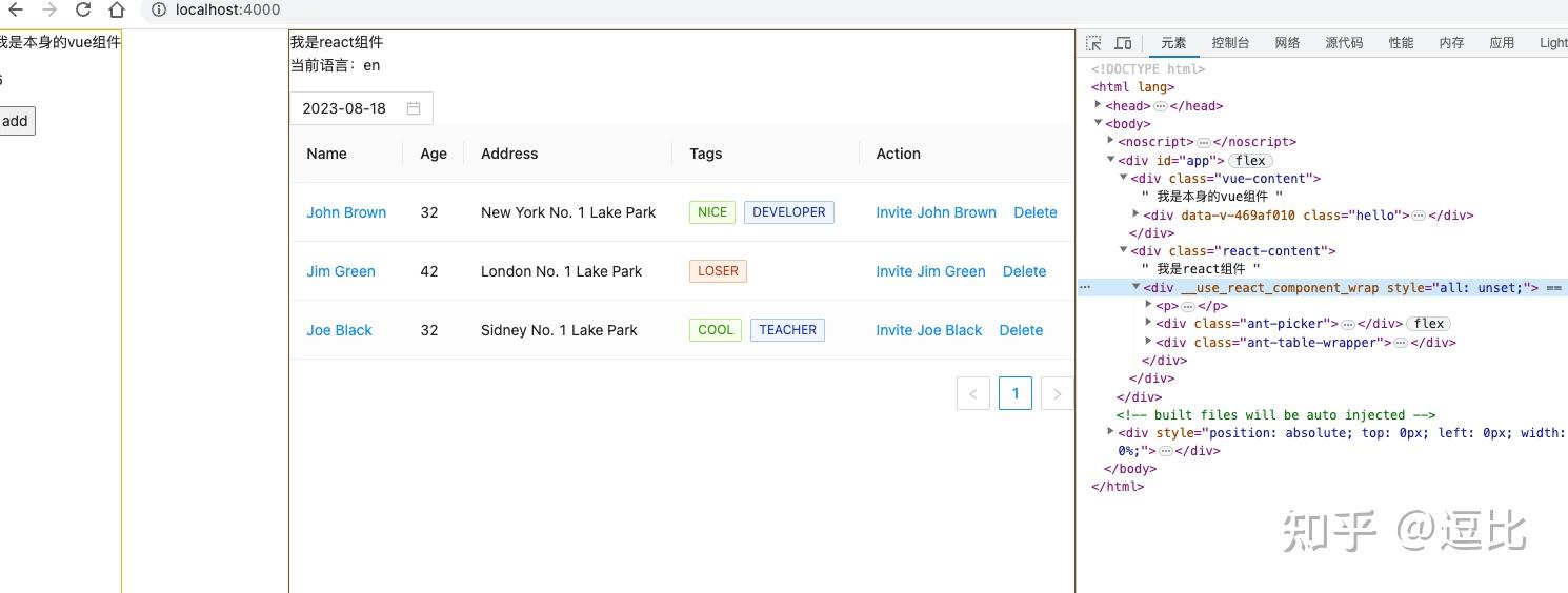 基于webpack的module-federation和vuereact-combined库，实现Vue项目展示react组件 - 知乎