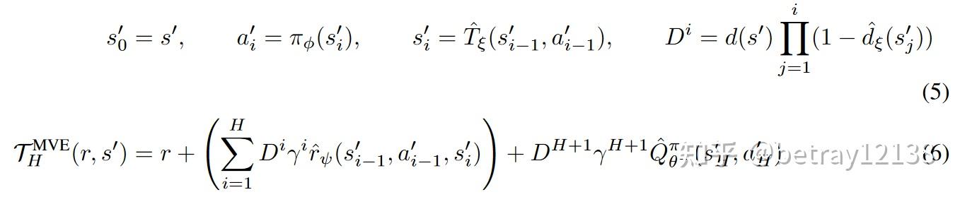 STEVE-Sample-Efficient Reinforcement Learning with Stochastic Ensemble Value Expansion - 知乎
