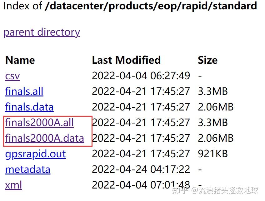 IERS EOP 文件的解读 - 知乎