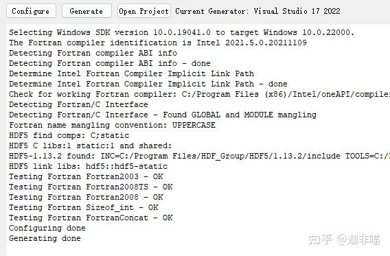 Win11+VS2022+CGNS4.3.0+HDF51.13.2+Intel Fortran源码编译CGNS静态库 - 知乎